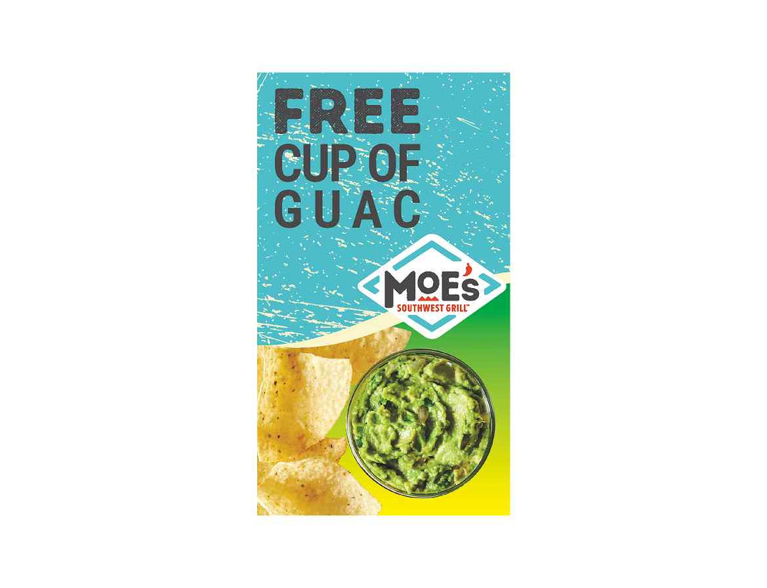 Free Guac Rewards Card – Moe's Marketing Shop